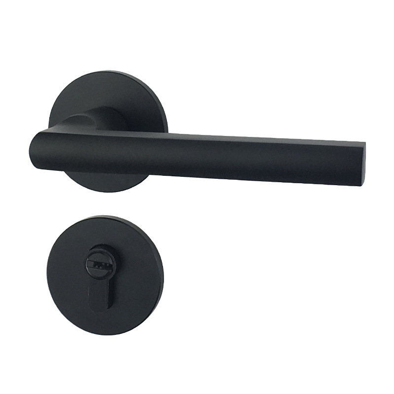 Indoor solid space aluminum room door lock