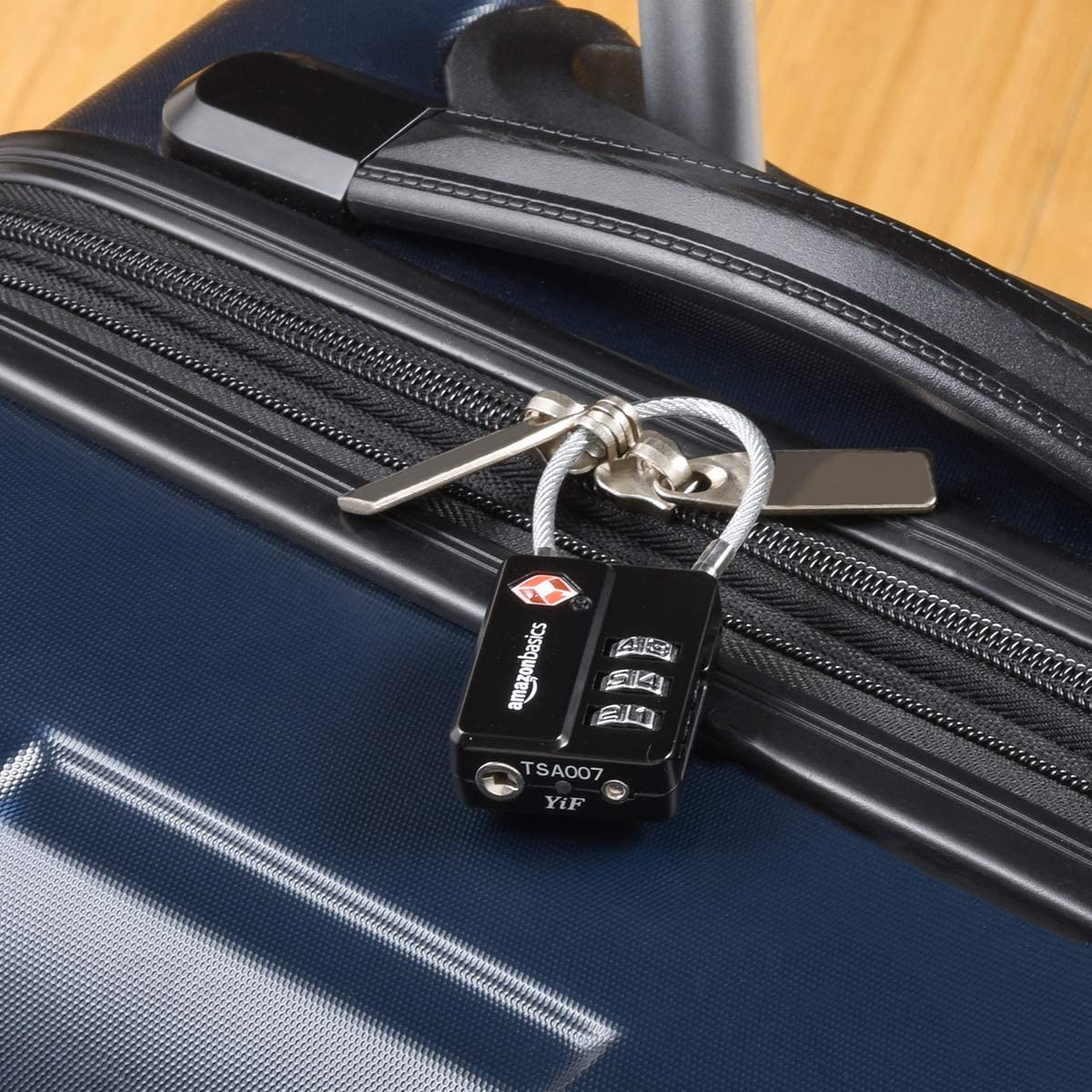 Accepted Cable 4-digit Combination Lock